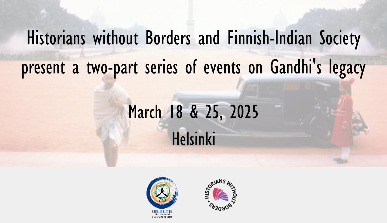 Historians without Borders and Finnish-Indian Society present a two ...